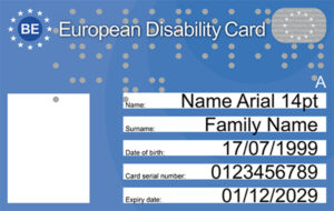 Europäischer Behindertenausweis – European Disability Card ...
